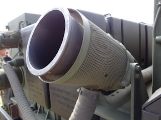 Blair's 軍事,警察及消防攝影: M56 Coyote Smoke Generator 土狼式渦輪發煙車