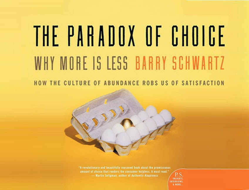 Having More Choices is Better Right? Actually, It's Quite the Opposite ...