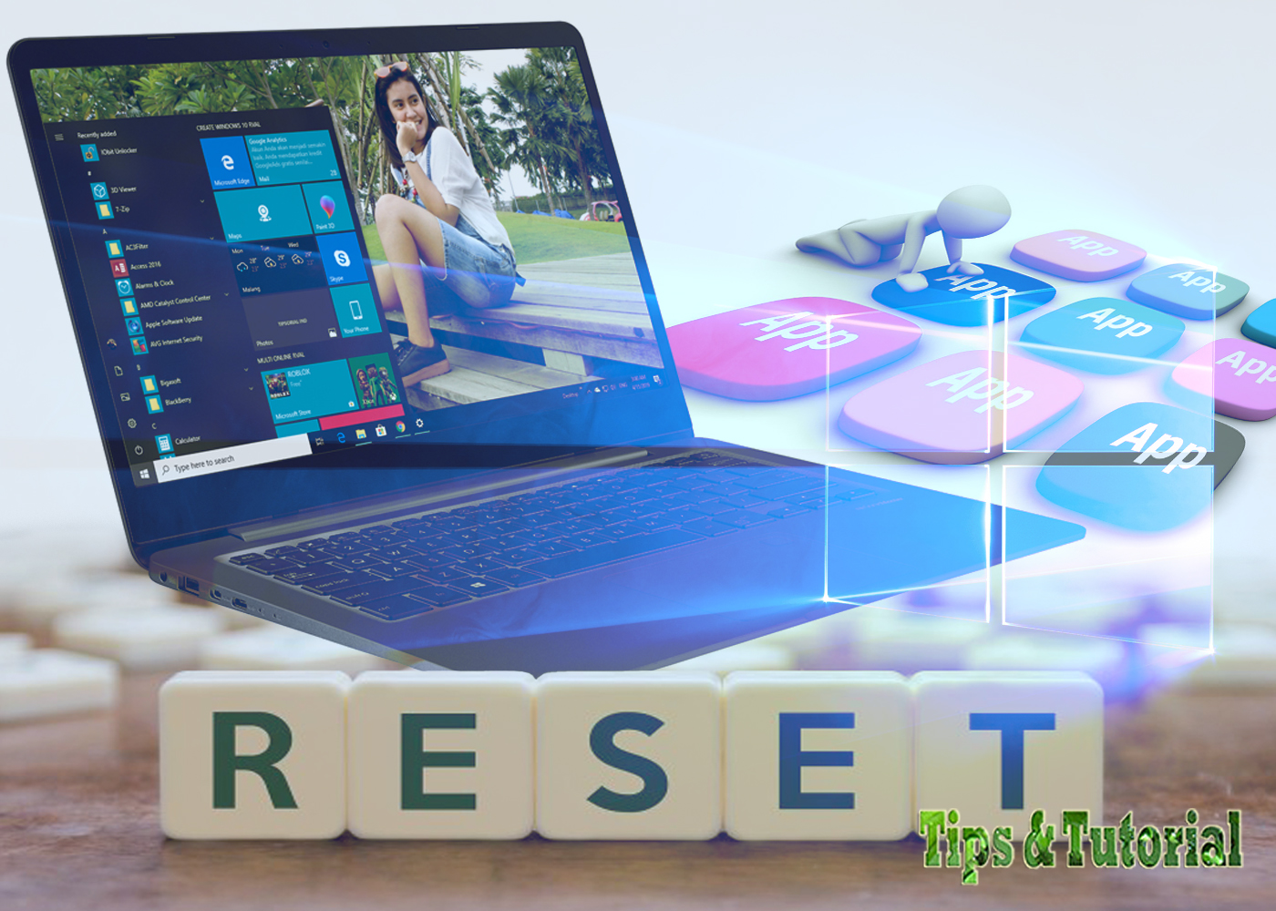 Cara Reset Program ke Pengaturan Default di Windows - Mastertipsorialindo