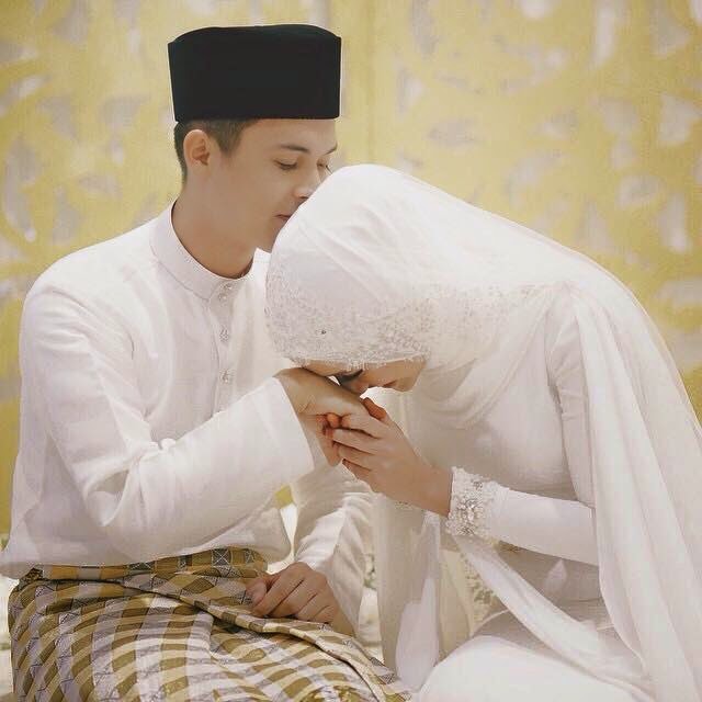 pink bubblegum princess: (Gambar)Kahwin Sam Bunkface : Baju nikah his ...