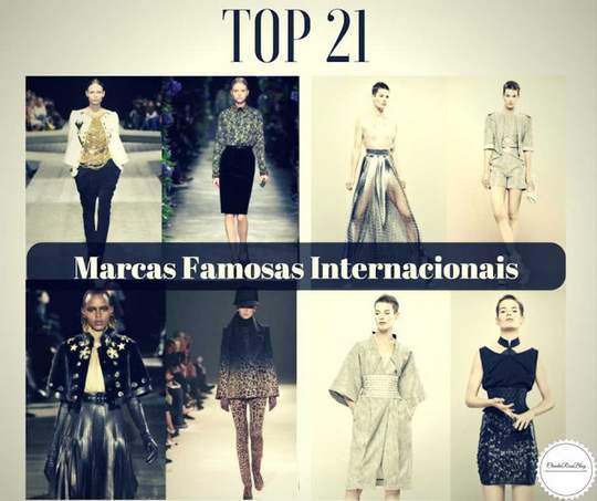 Top 21 Marcas de Roupas Femininas Famosas Internacionais | Clau Knupp ...