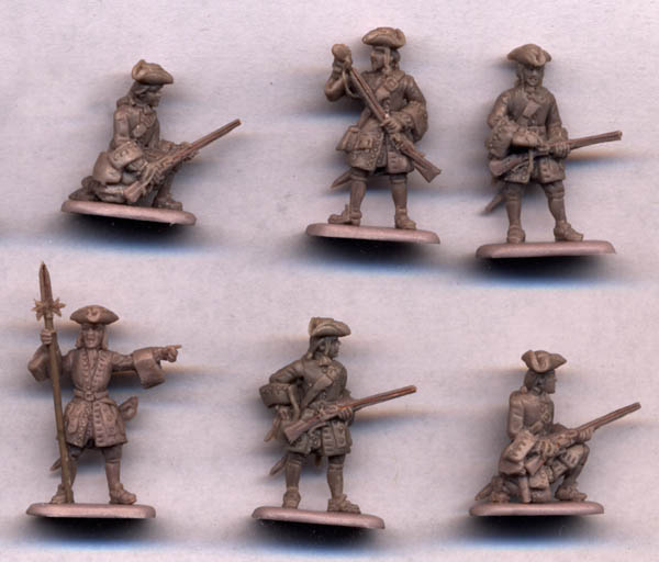 Wars of Louis Quatorze: Strelets-r WSS French musketeers firing