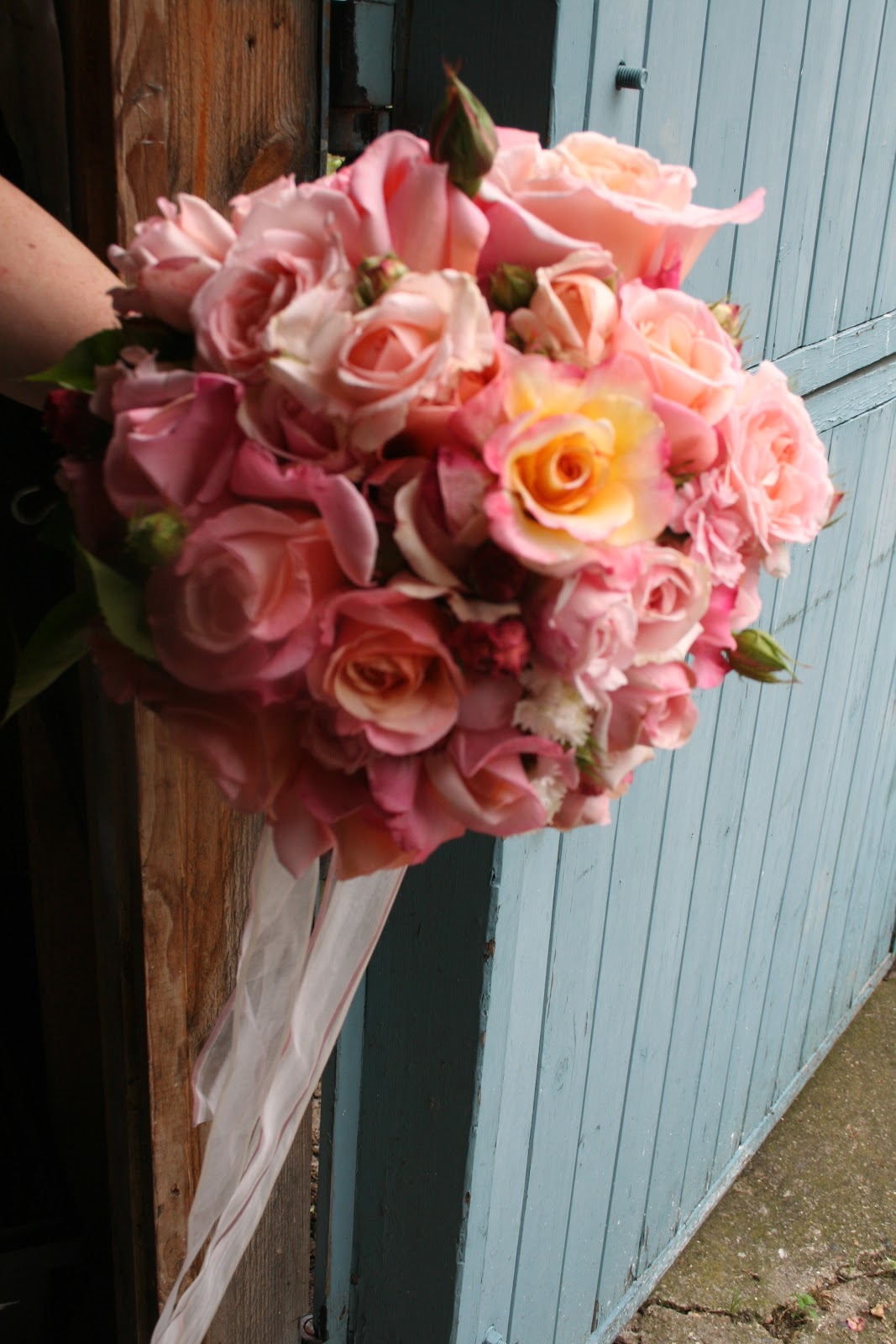 Danaë's Country Roses: Wedding roses for Charlotte and Clem grown by ...