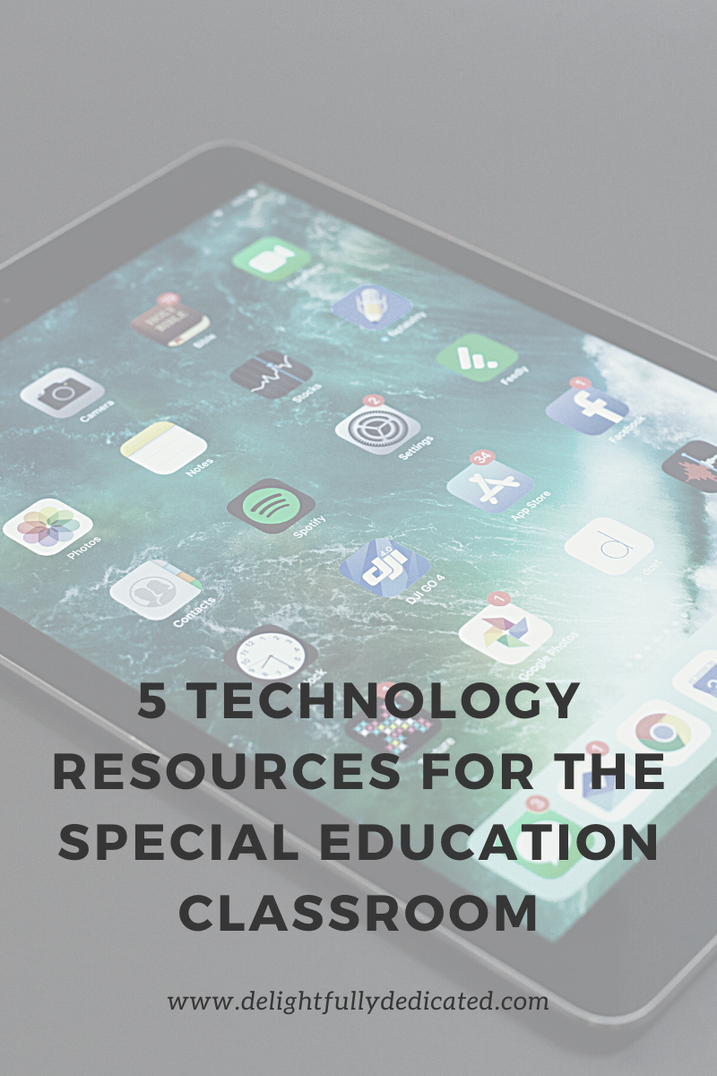 Technology in the Moderate to Severe Special Education Setting ...