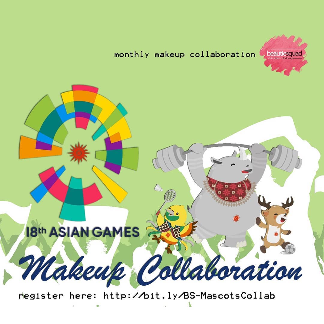 Asian Games Maskot Makeup Collaboration Feat BEAUTIESQUAD