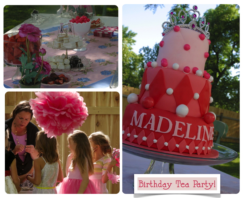 A June Tea Party - birthday party - B. B.
