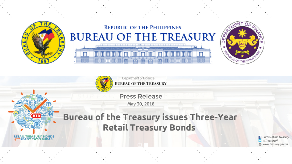 RETAIL TREASURY BONDS (RTB) - Pryde and Joy