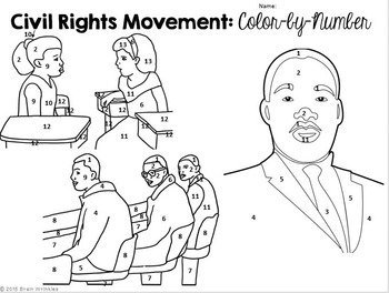 Civil Rights Movement Coloring Pages 2 ~ Coloring Pages