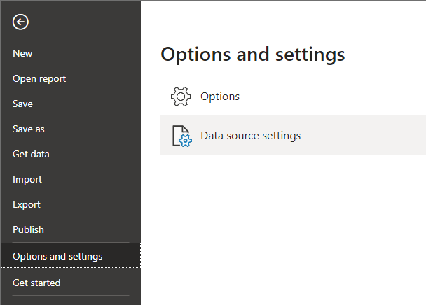 How to change data source connections in Power BI