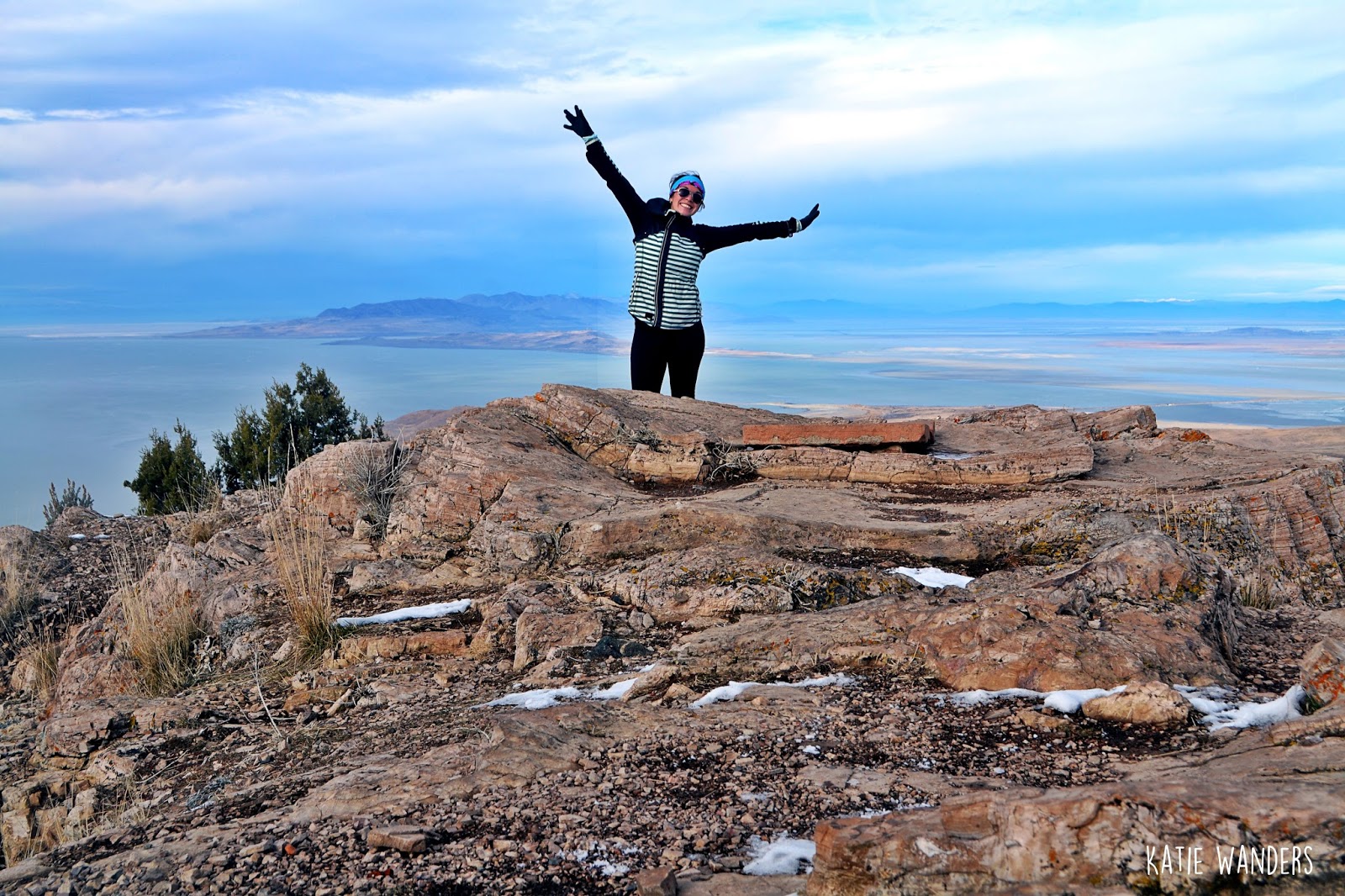 Katie Wanders : Frary Peak Trail, Antelope Island