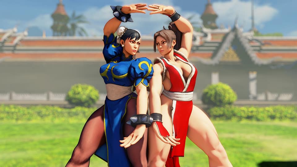 CHUN LI VS MAI FAN ART by Adnarim #N# | #N# KOFFUNERAL