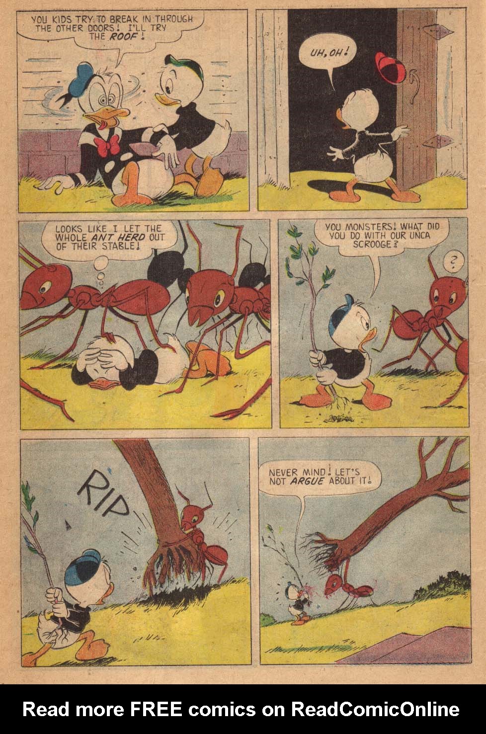 Titanic Ants! (DONALD DUCK #60) Carl Barks (DONALD DUCK AND THE TITANIC ...