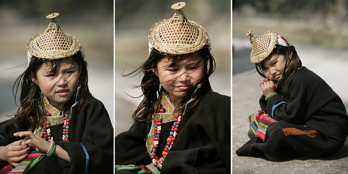 Bhutan Land Of The Thunder Dragon: Layap Girl: Amazing Grace