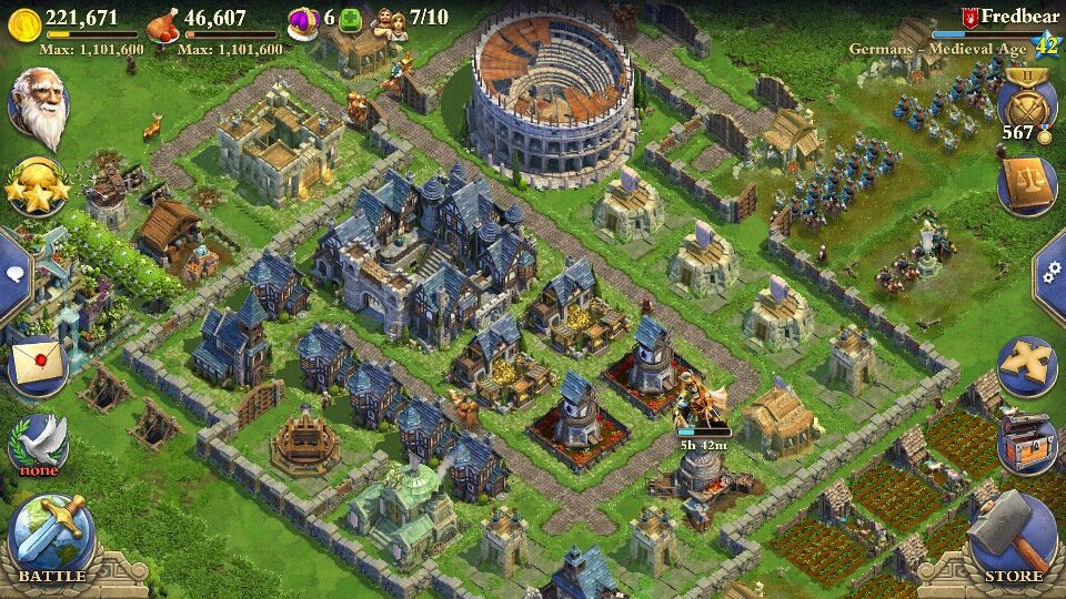 Medieval Age Bases Layout ideas for you - DomiNations Guides