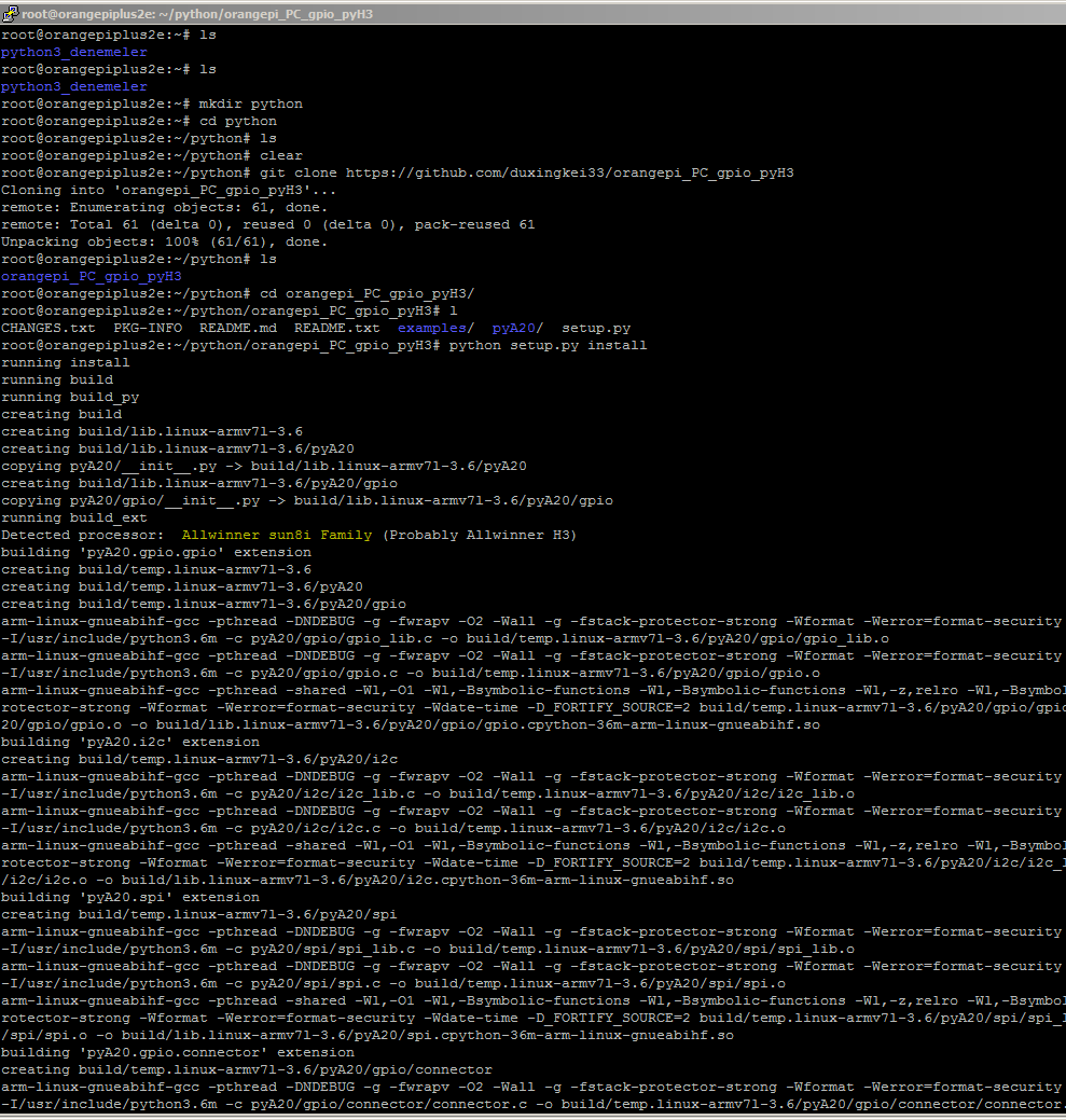 Orange Pi: ORANGE PI PYTHON GPIO
