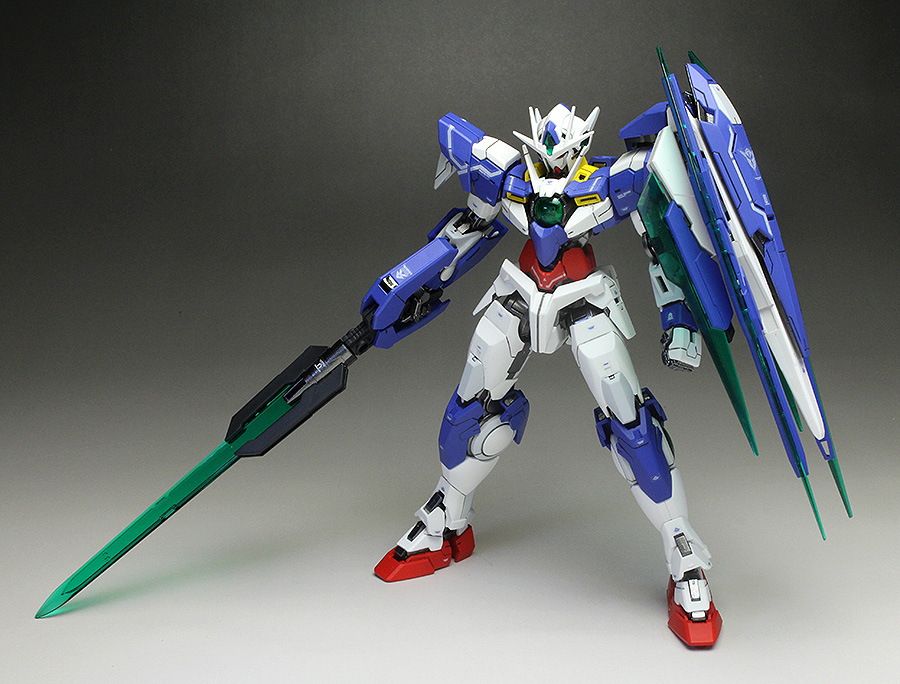 Painted Build: RG 1/144 00 Quanta [Detailed]