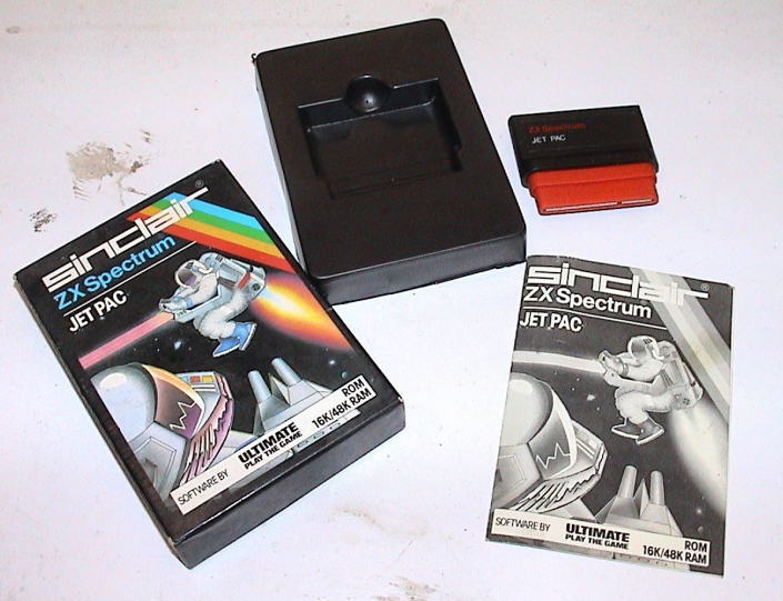Retro Treasures: Jet Pac Cartridge (ZX Spectrum)