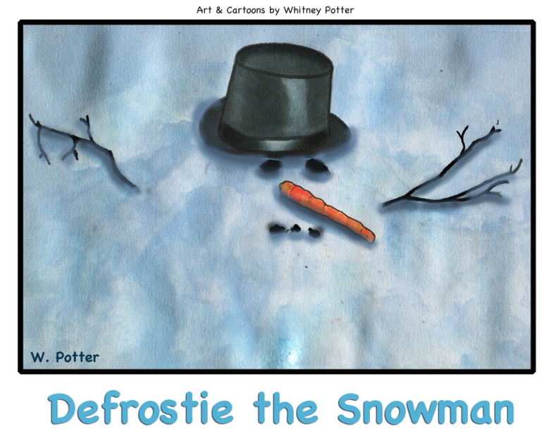 Shoreline Area News: Cartoon by Whitney Potter: Defrostie