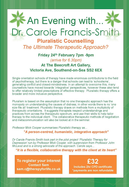 Therapy for Life blog Spot: Pluralistic Counselling... The Ultimate ...