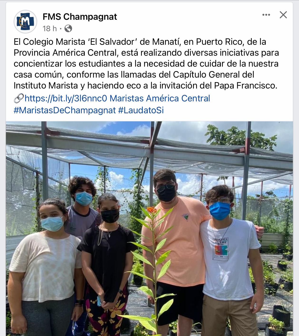 Siempre Marista: Colegio Marista “El Salvador” de Manatí, Puerto Rico.