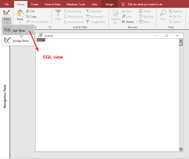 Menggunakan Pass-Through Query di Access - Access Terapan