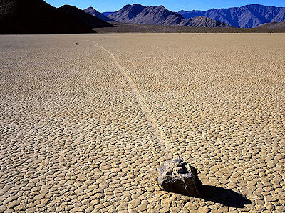 The Presurfer: What Drives Death Valley's Roving Rocks?