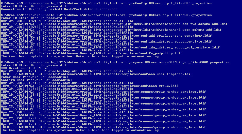 IAM IDM: 11g R2 and 11g R2 PS1 OAM Integration with OAAM