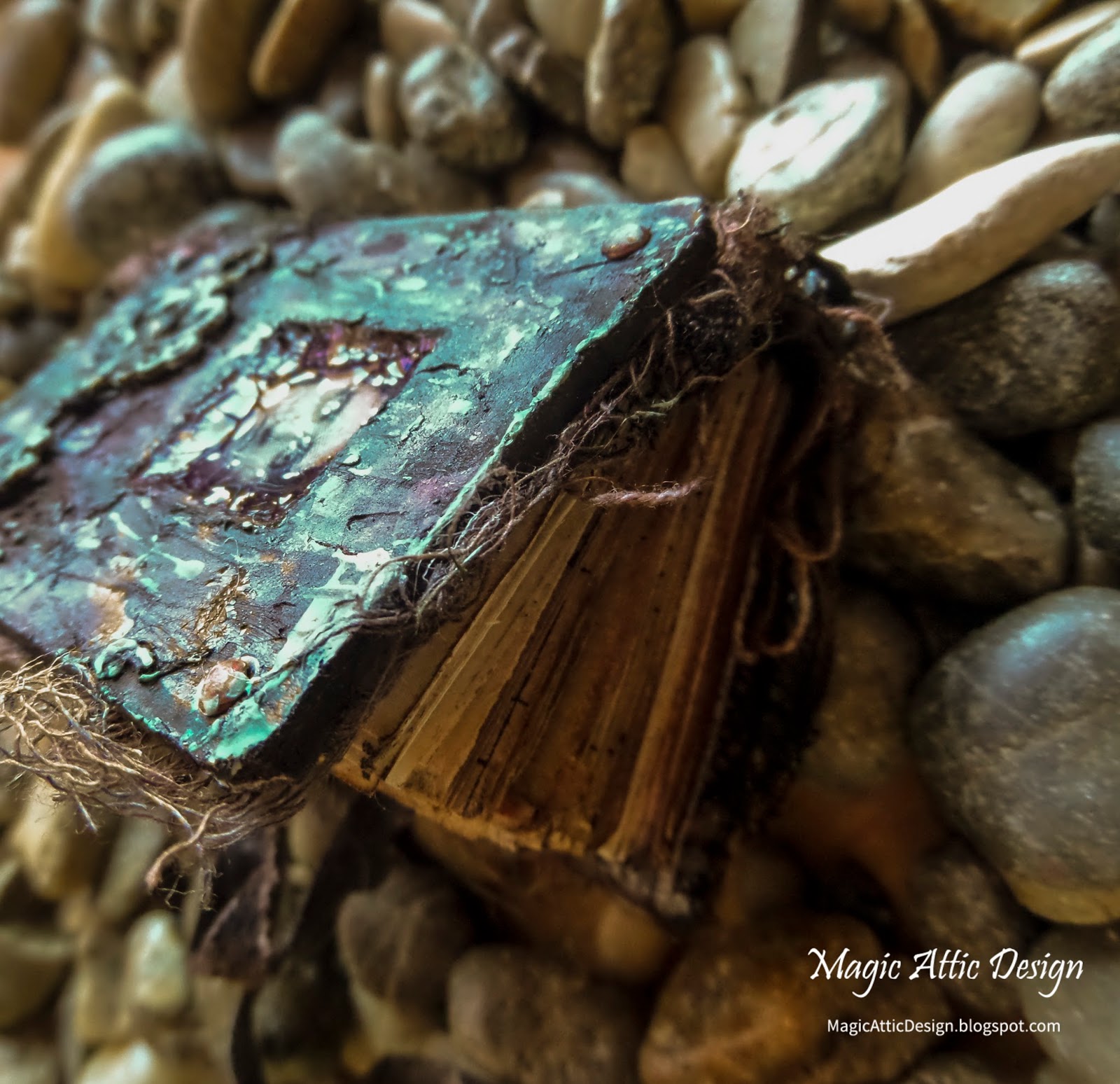 A tiny spell book | Magic Attic Design