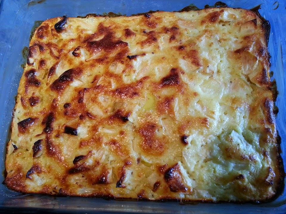 Lecker und kalorienarm kochen: Apfel Quark Auflauf Lecker und kalorienarm kochen: Apfel Quark Auflauf