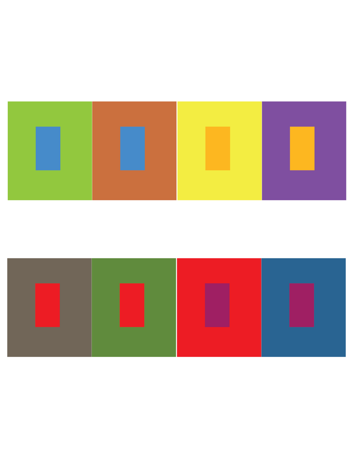 Principles of Graphic Design: Color Ex 1