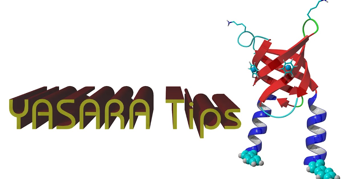 YASARA : YASARAを始めるにあたっての重要な10のヒント-Affinity Science Blog/.org