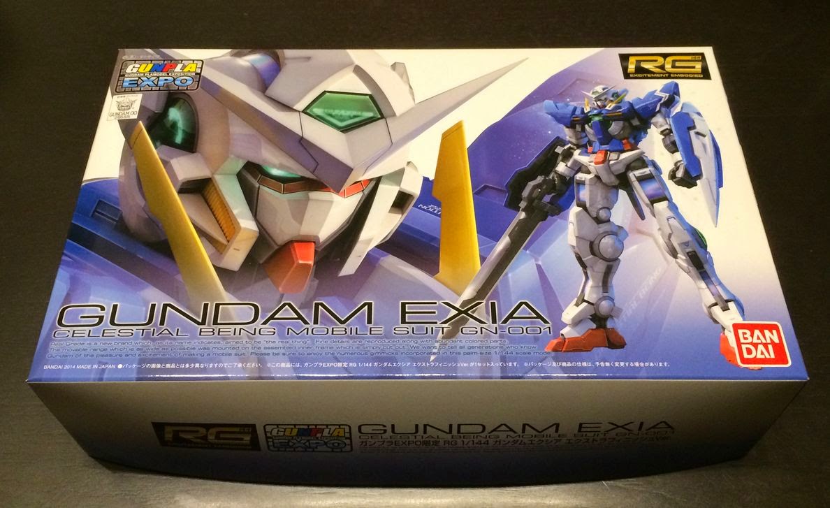 G-リミテッド: Gallery: RG 1/144 Gundam Exia Extra Finish Ver. 「Gundam 00 ...