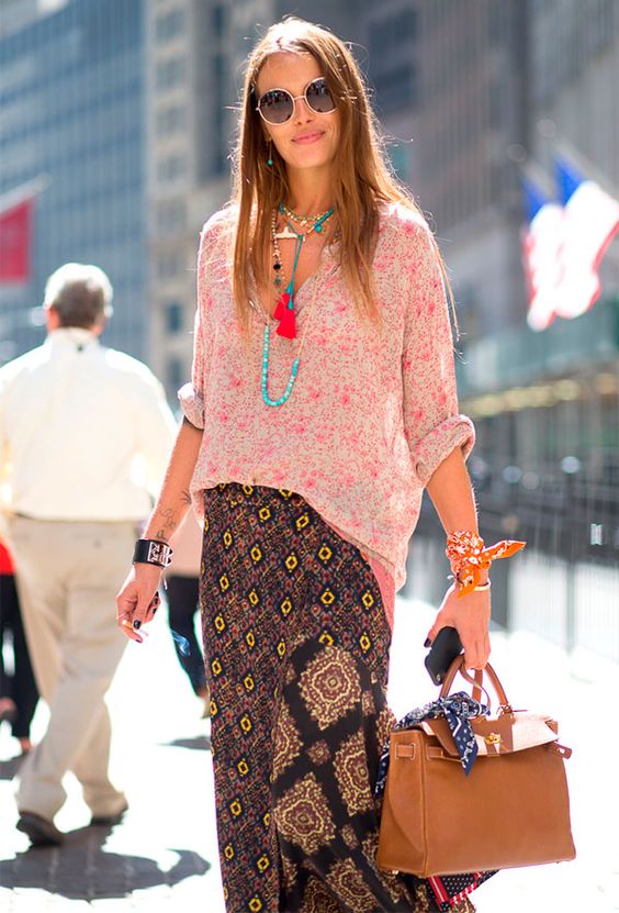 Summer styling with different patterns - DIMANCHE