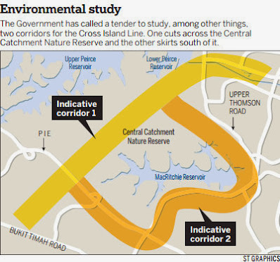 If Only Singaporeans Stopped to Think: LTA receives Cross Island Line ...
