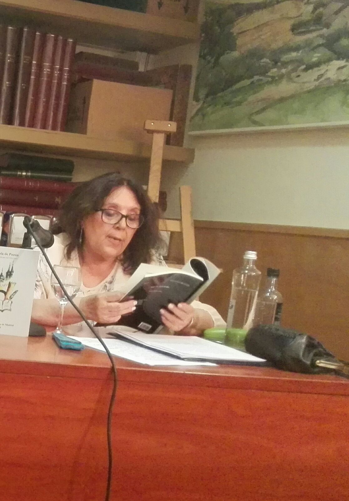 LA MIRADA ACTUAL: María del Valle Rubio, Recital poético en la tertulia ...