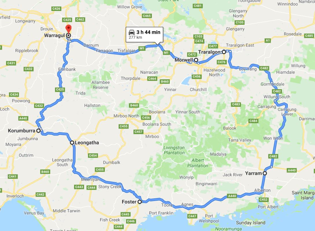 2Souls&4Wheels !!: Gippsland's - Grand Ridge Road