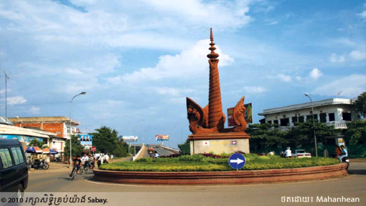 Travel of Kampong Cham in Cambodia - keywords HERE