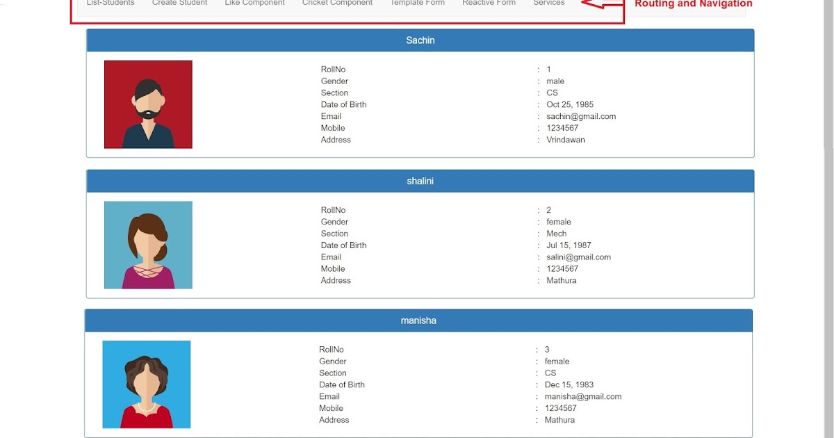 Beta Labs Angular Routing