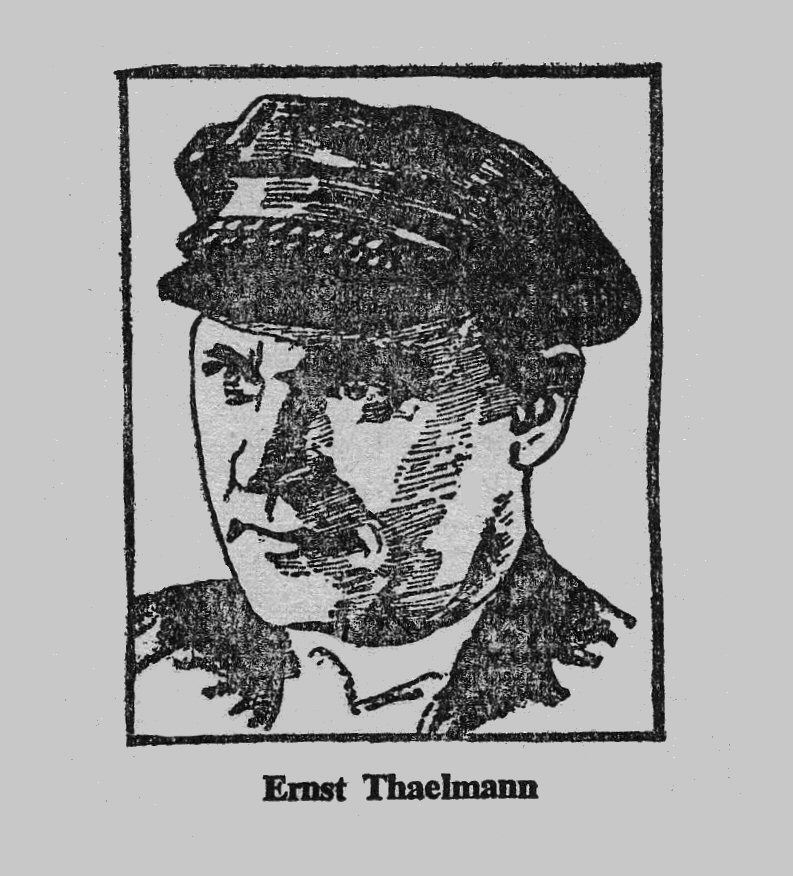 Hayes Peoples History: German "Red Front" - " Rot Front" Defending ...