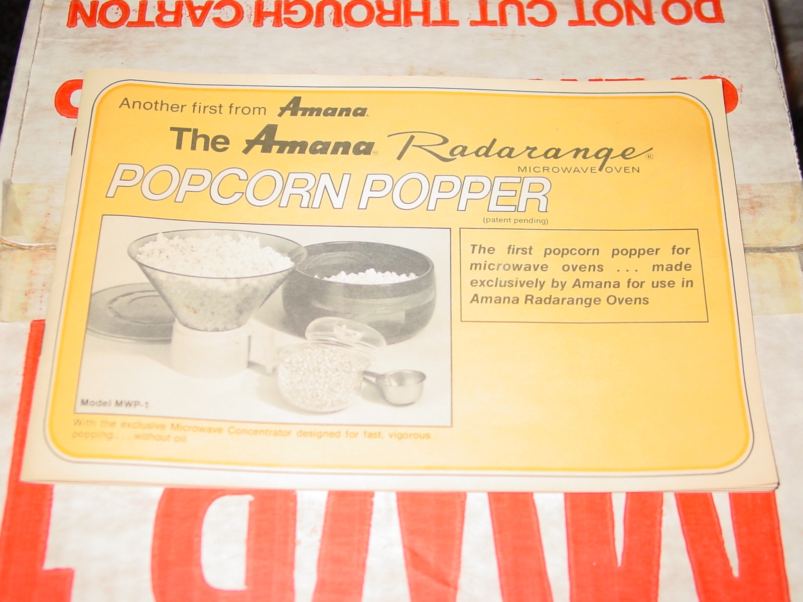 Garage Sale Finds: Popcorn of the Future