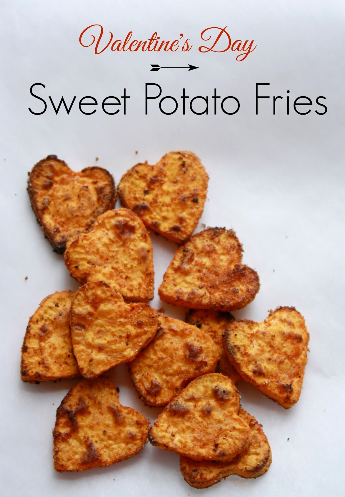 The Paper Piñata: Valentine's Day Sweet Potato Fries