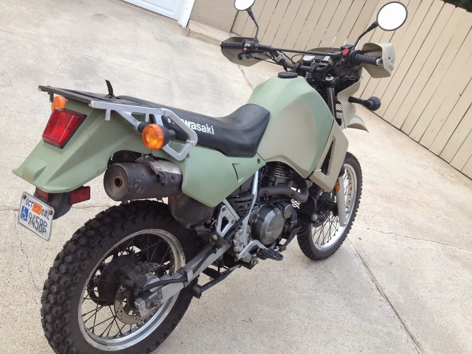 I Never Finish Anyth...: New addition to the stable: 2006 KLR650 (keep ...