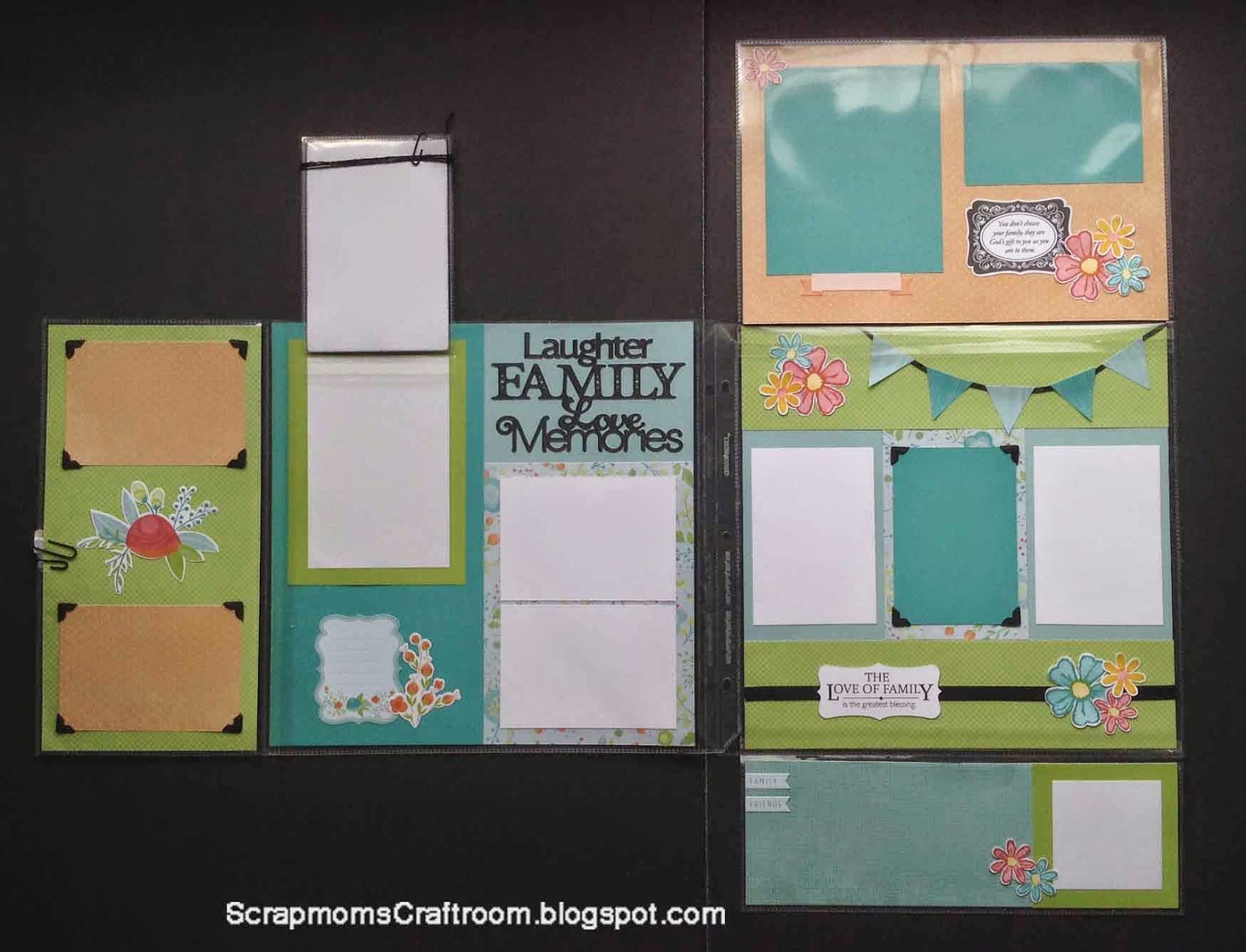 Scrapmom's Craft Room: Blossom Flip Flap Workshop