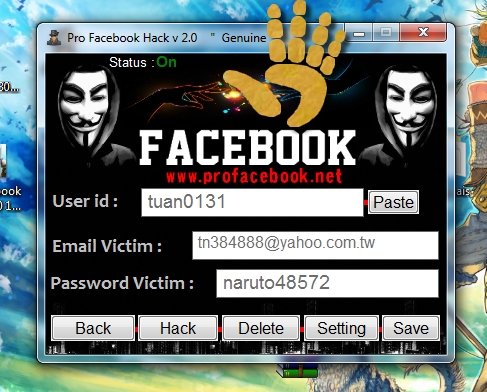 Facebook account hacker software - vsaml