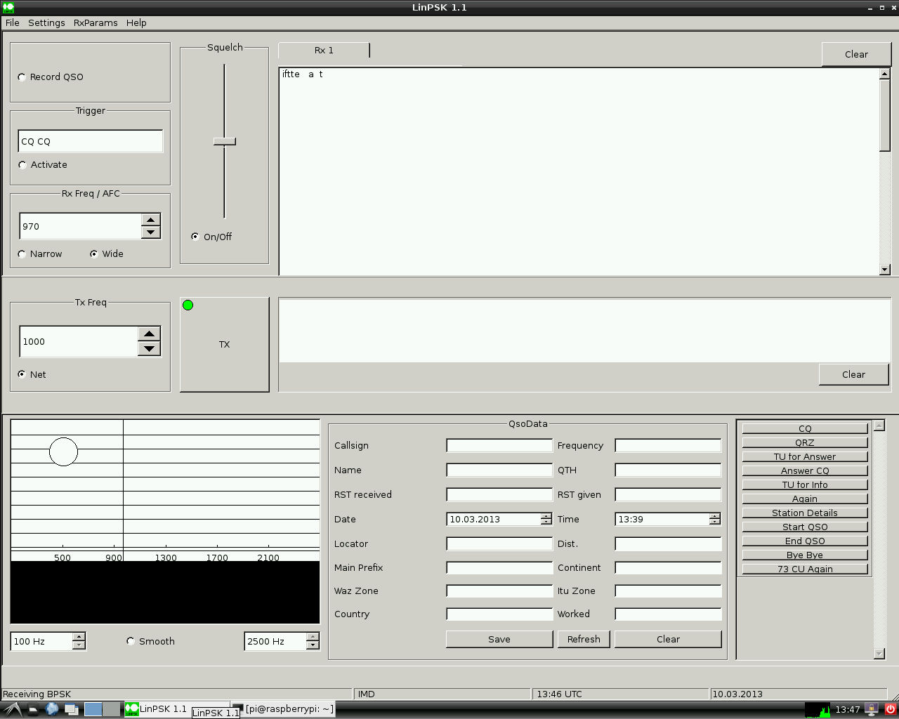A Slice of Raspberry Pi: PSK31 on the Raspberry Pi - Part 3