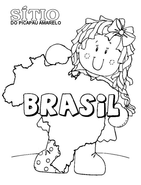 Desenhos para colorir: Emília