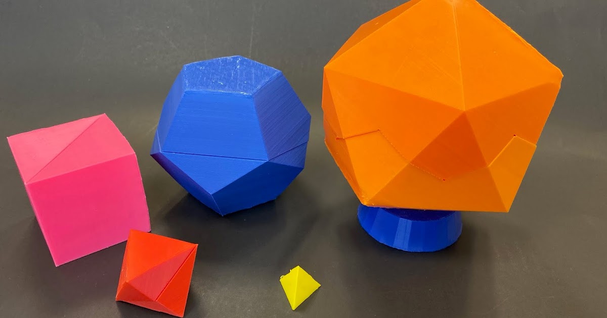 GMU Math MakerLab: Nested Platonic Solids