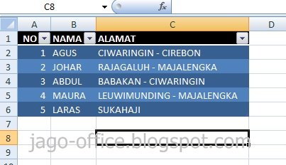 Cara Membuat Tabel Otomatis di Excel 2010 untuk Pemula - Rumus Excel ...
