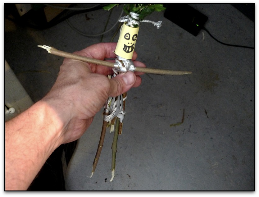 stationsvakt: Pinne-mannen