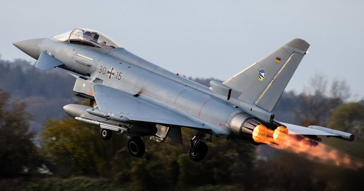 Alemania adquiere 38 aviones de superioridad aérea Eurofighter Typhoon ...